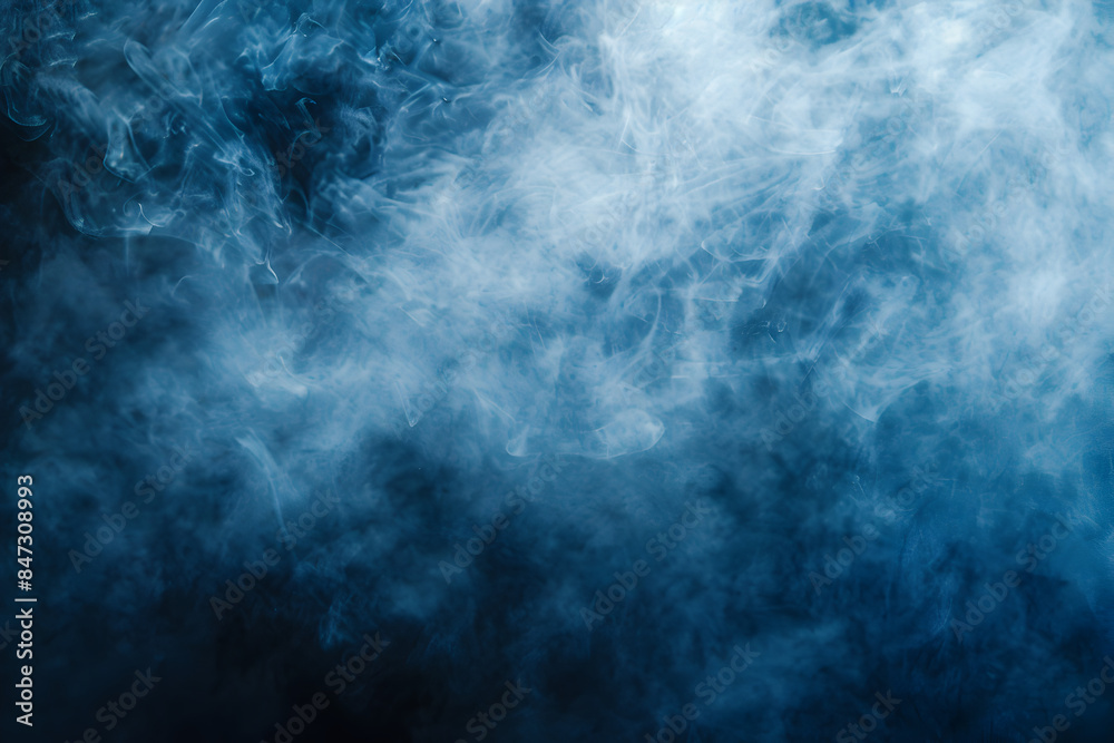 Wisps of fog drift through the air, creating a mysterious and ...