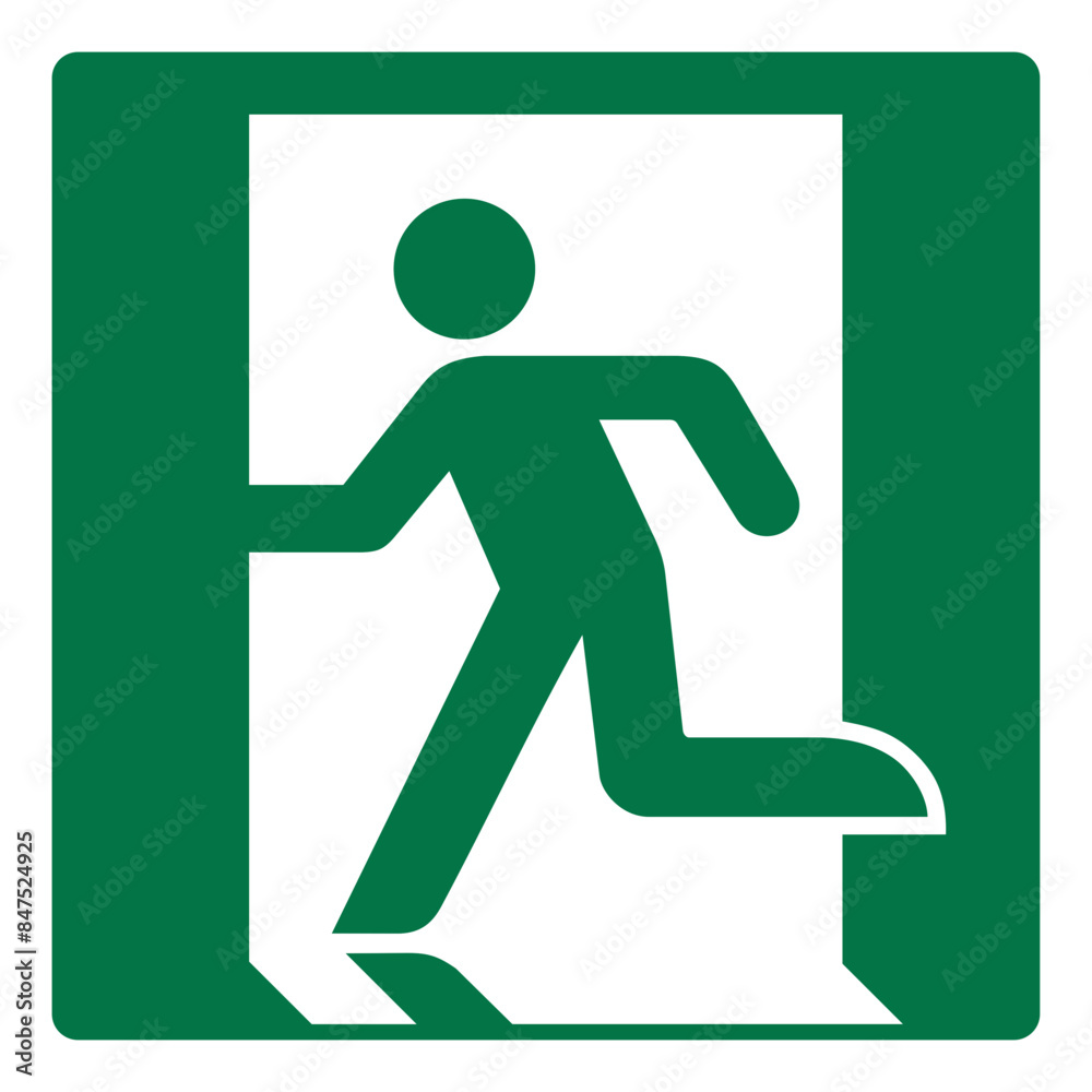 iso emergency and first aid safety signs emergency exit symbol and ...