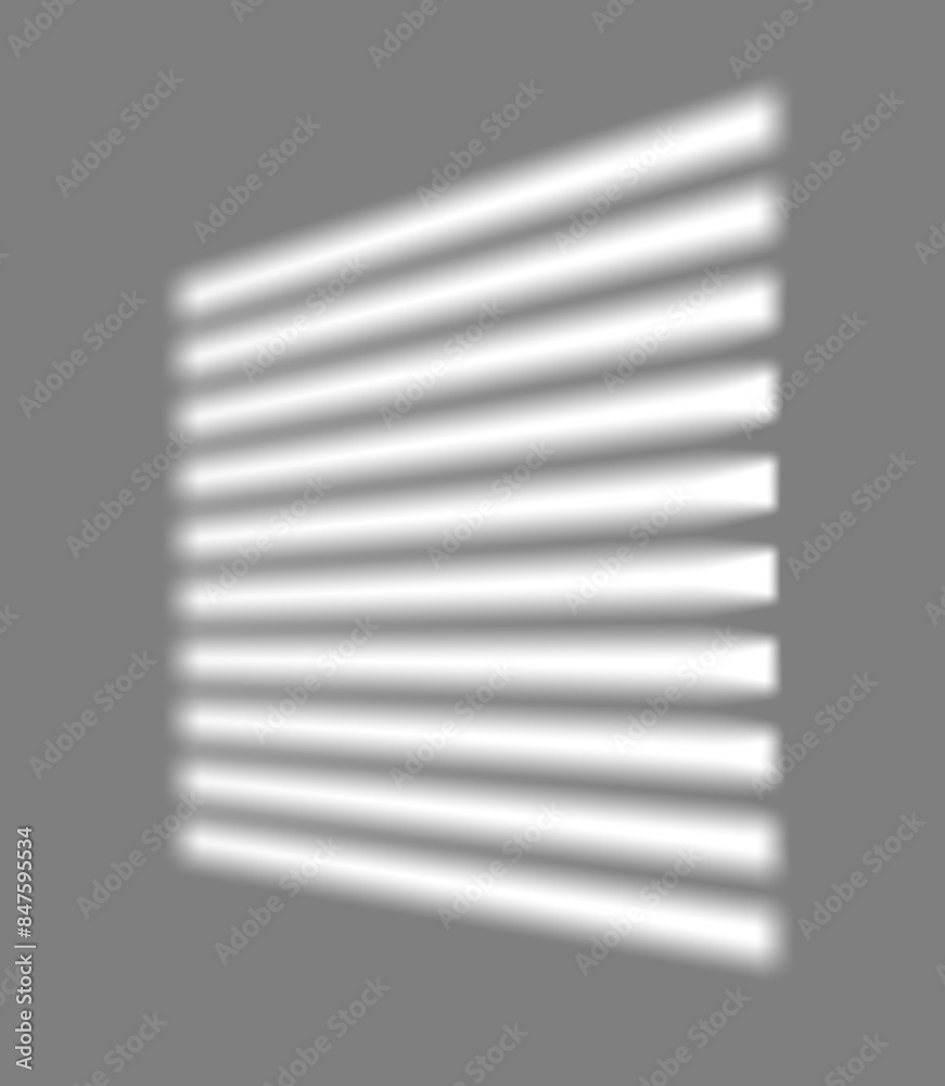 Shadow of window frame isolated on transparent background. Window ...