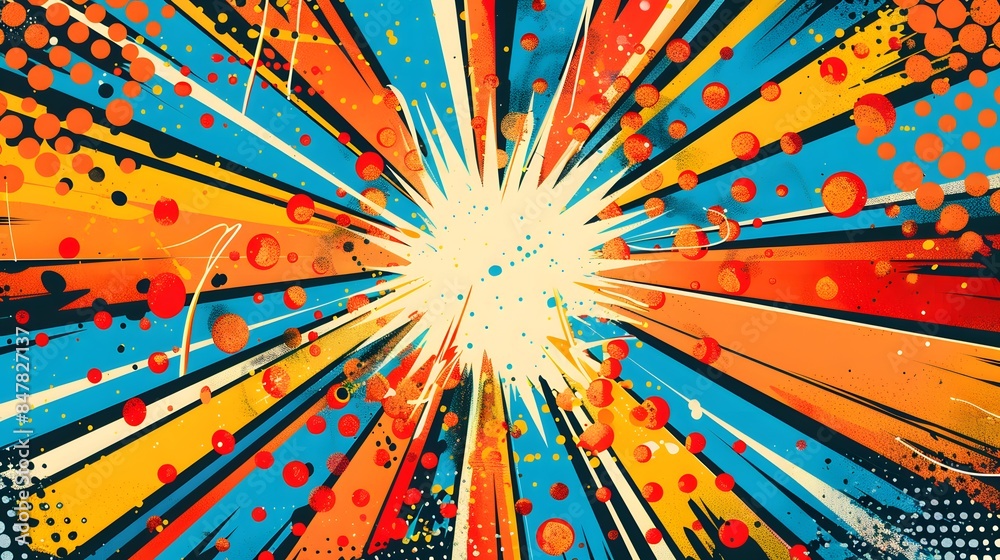 Comic book background template vector page. Speech border black lines ...