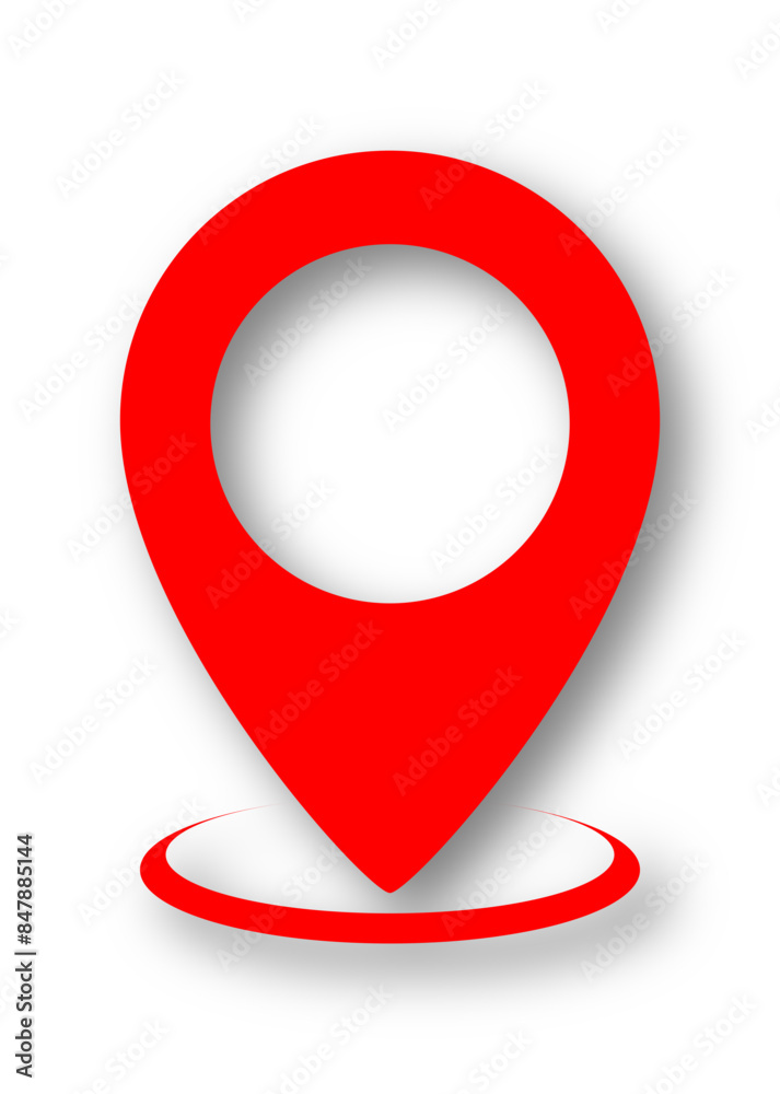 Map placeholder landmark icon set. Transparent background editable SVG ...