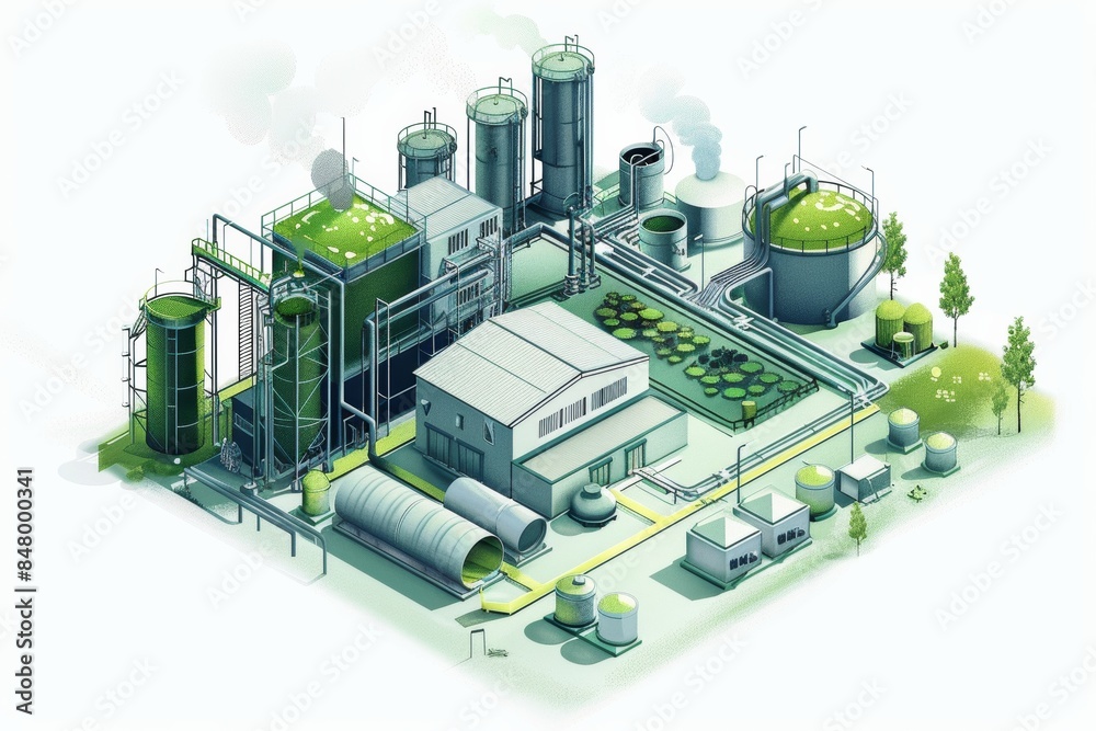 algae biorefineries processing microalgae seaweed producing green ...