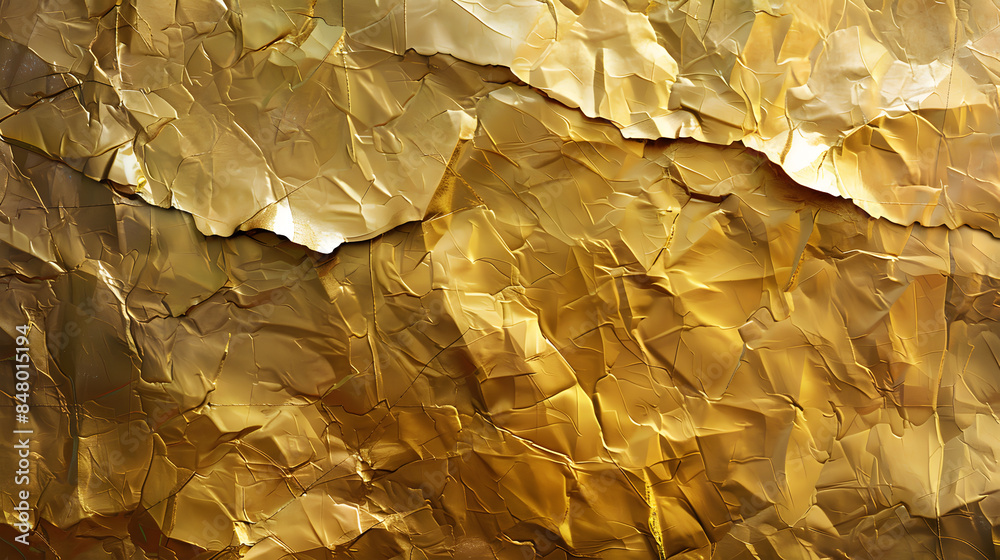 Gold metal color paper sheet texture cardboard background for corporat ...