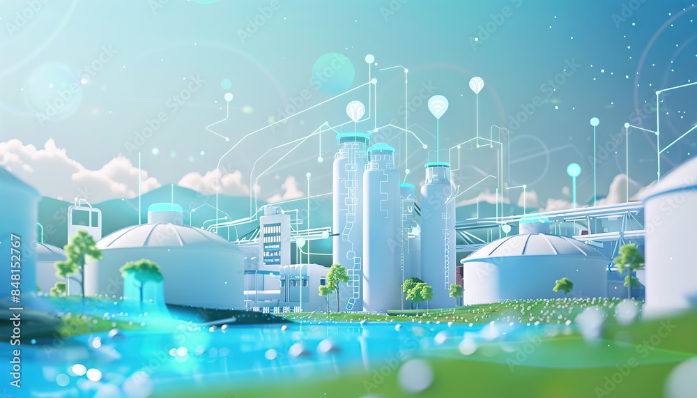 Smart Water Management: Implementing IoT devices and AI algorithms to monitor and optimize water ...