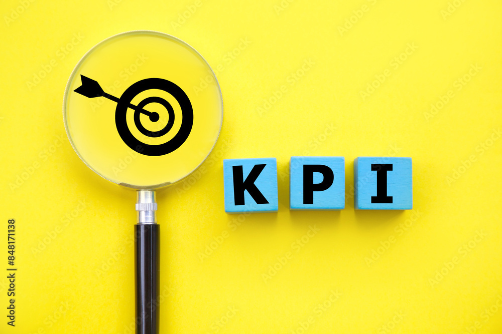 KPI, Key Performance Indicator concept and Performance assessment Stock ...