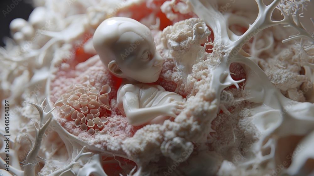4. Within the confines of the womb, a scientifically precise 3D model ...