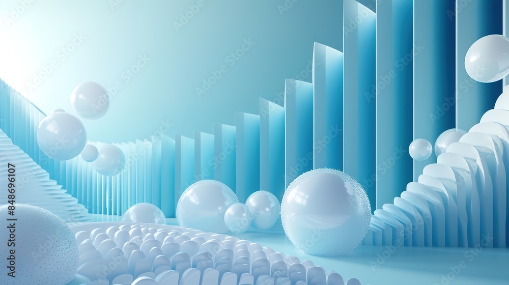 Stereoscopic Data Chart, Visual Data Screen, DataTable, Visual Data ...