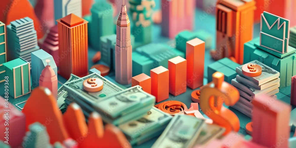 Ilustración de Stock Design a convincingly realistic 3D illustration ...