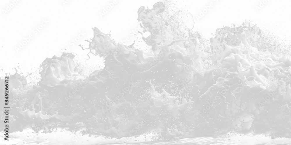 water splash. Transparent background PNG. Crashing wave. White splash ...