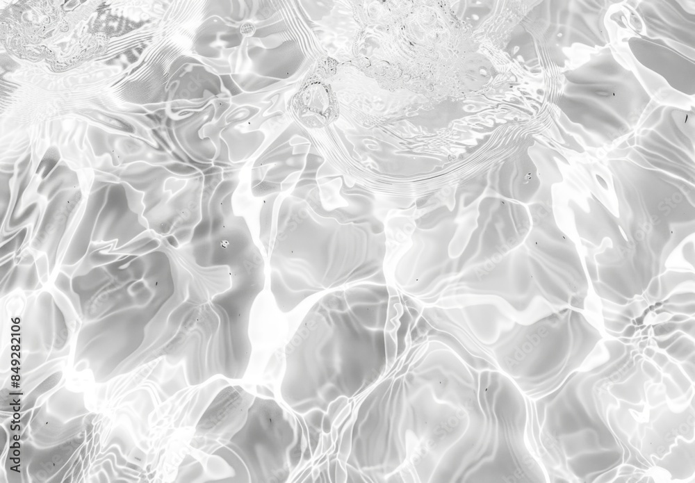 Water waves texture background, realistic water surface overlay, clear ...