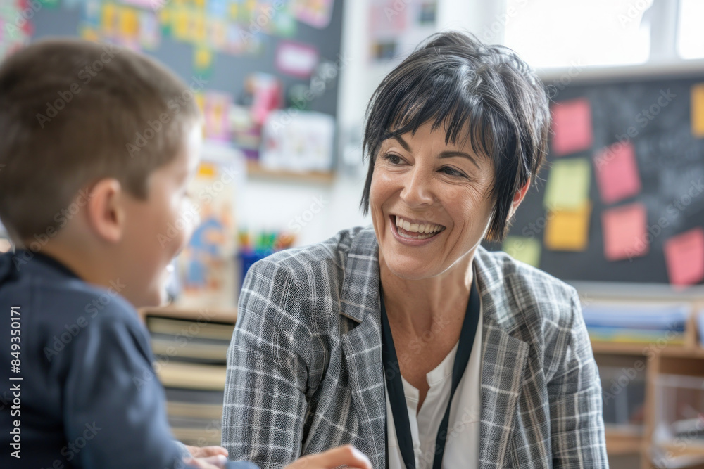 Promotional photo of a teacher, Professional Environment, Diverse ...