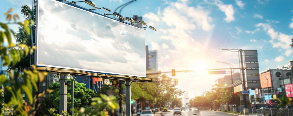 Banner ad mockup for a digital marketing campaign, featuring clickable ...