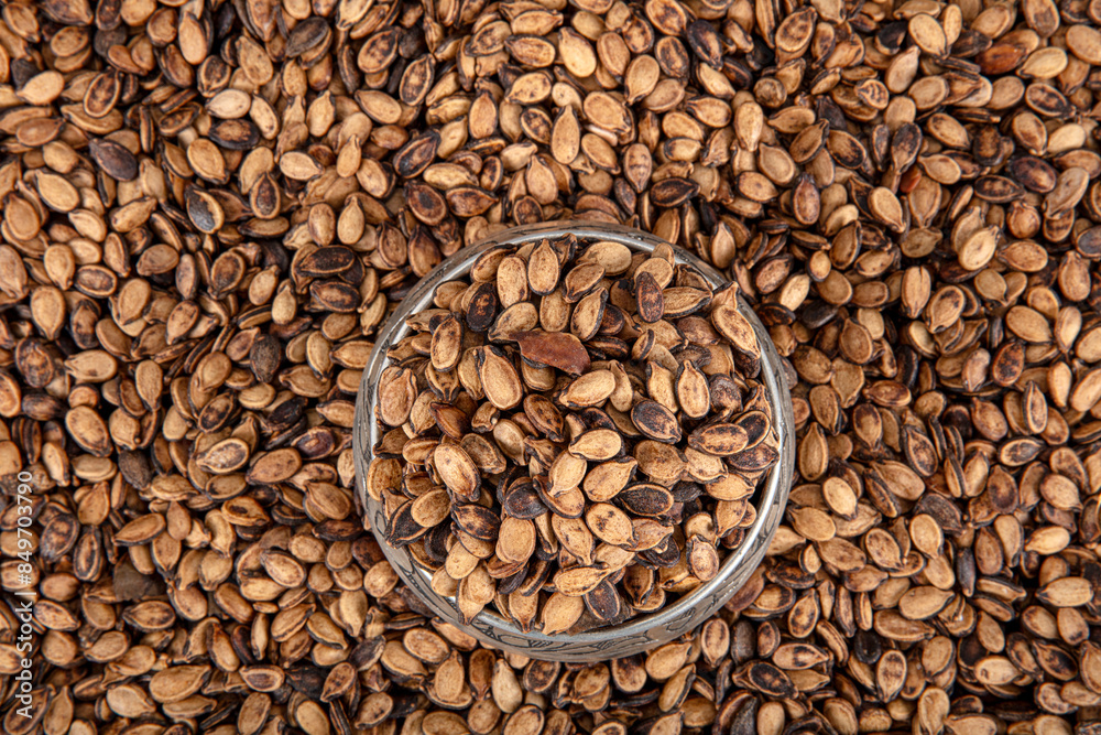 Roasted watermelon seeds. watermelon seeds and roast them and your ...