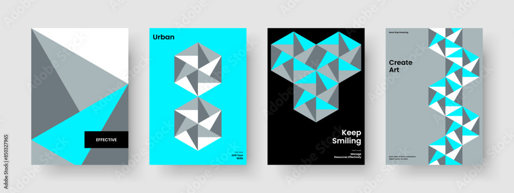 Abstract Banner Template. Creative Brochure Design. Isolated Book Cover ...