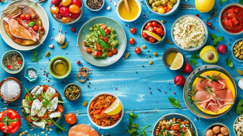 Healthy Intermittent Fasting Recipes Poster with Ingredients and ...