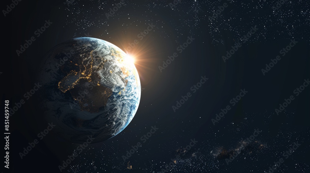A detailed illustration of the Earth's axial tilt and its relationship ...