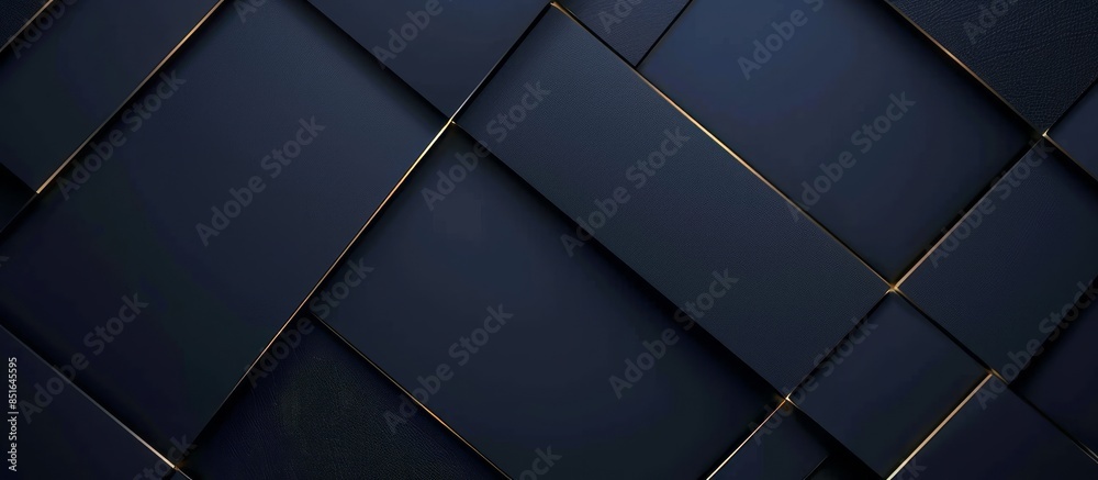 Black background with golden lines, light effect, corporate style ...