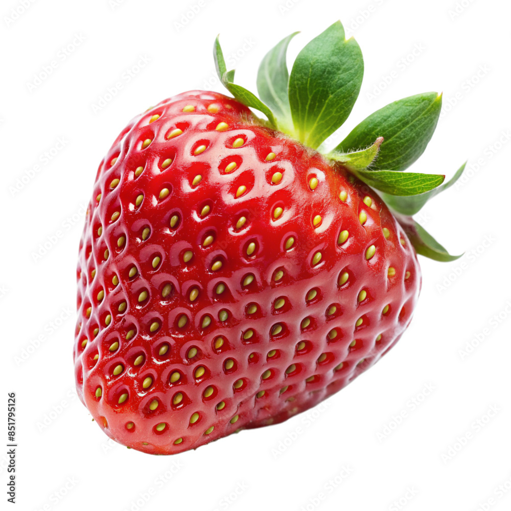 strawberry isolated on white background, strawberry isolated on a ...