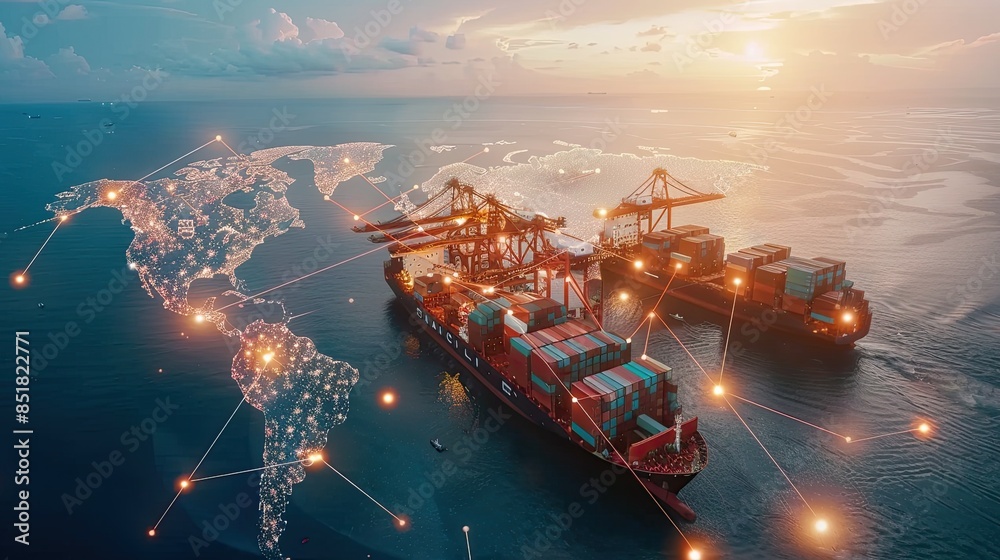 AI technology enhances global logistics for international delivery ...