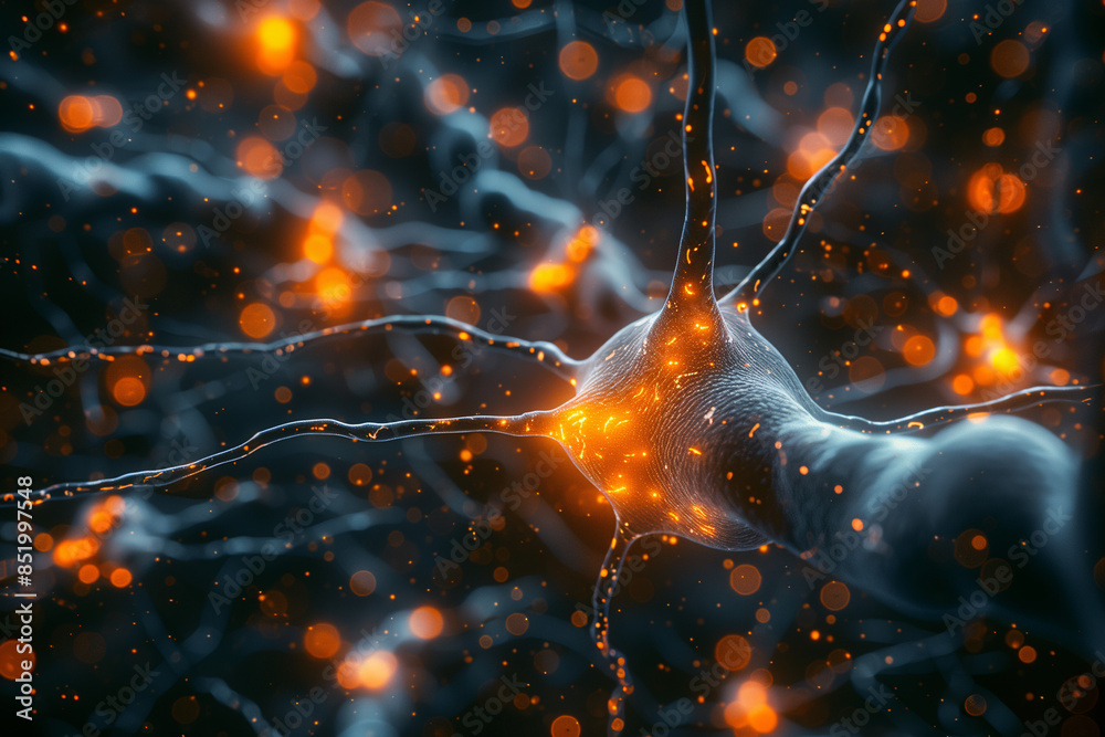 High-resolution image of sensory neurons in the brain with detailed ...