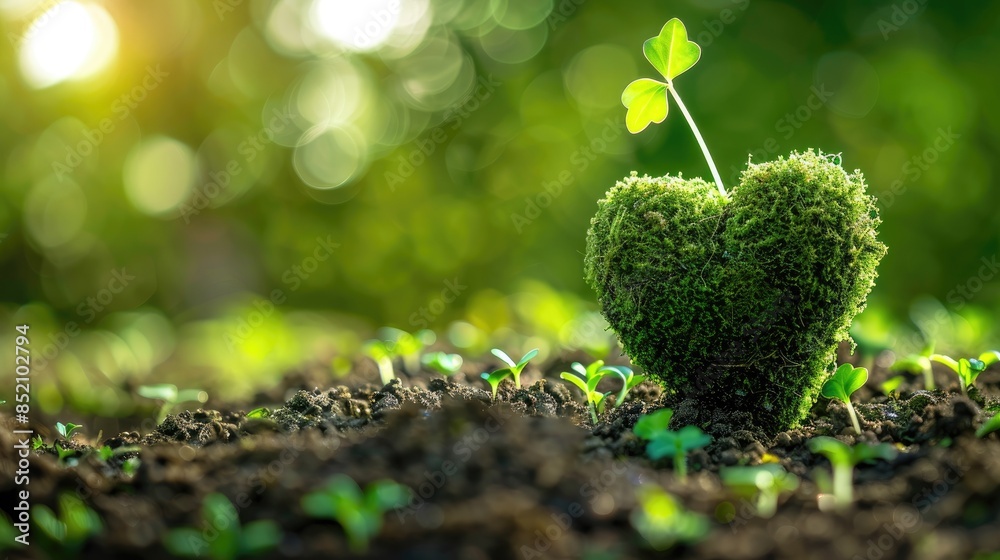 Celebrating World Environment Day by nurturing and planting green heart ...