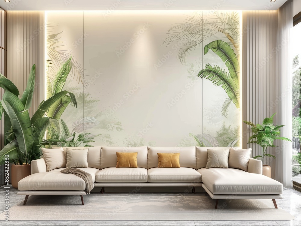 modern creative living room interior design backdrop ideas concept ...