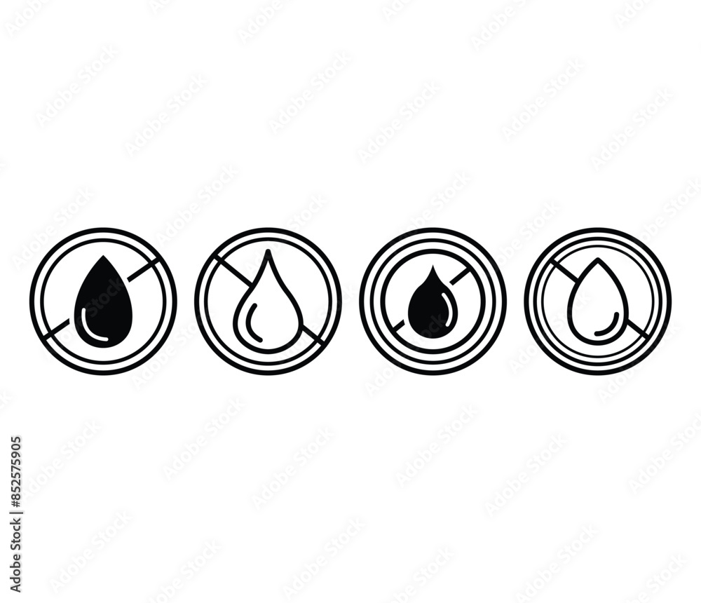 trans fat free icons symbol sign circle shape vector design black white ...