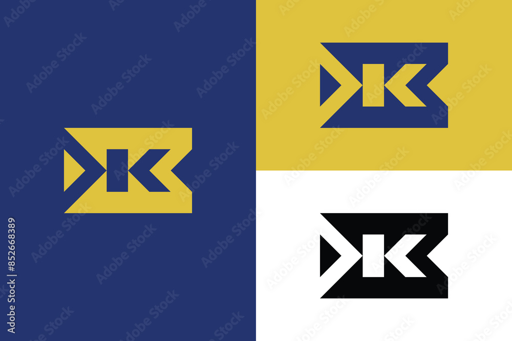 simple and modern letter k logo,suitable for clothing brand logos or ...