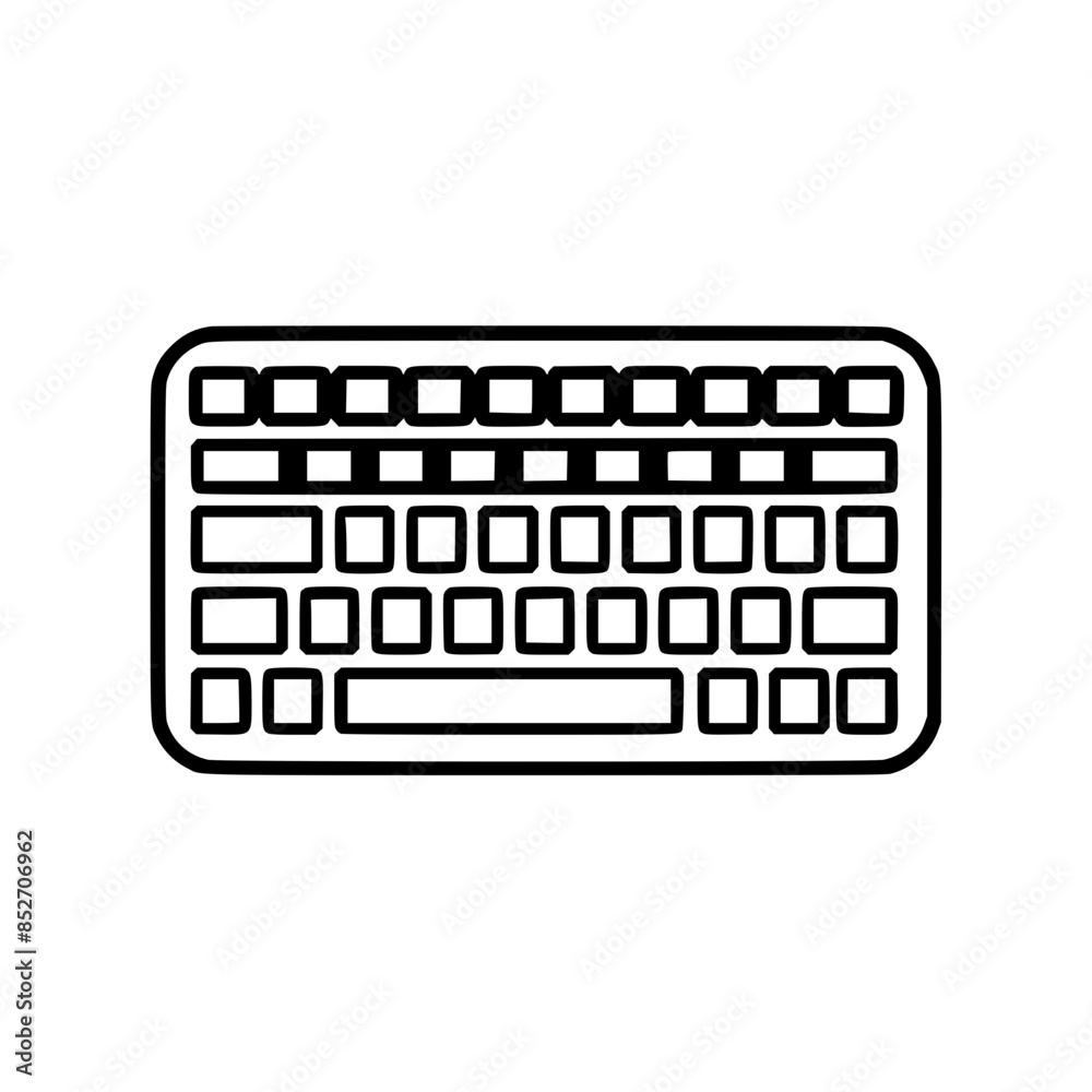 blank computer keyboard svg, svg files for cricut, keyboard png ...