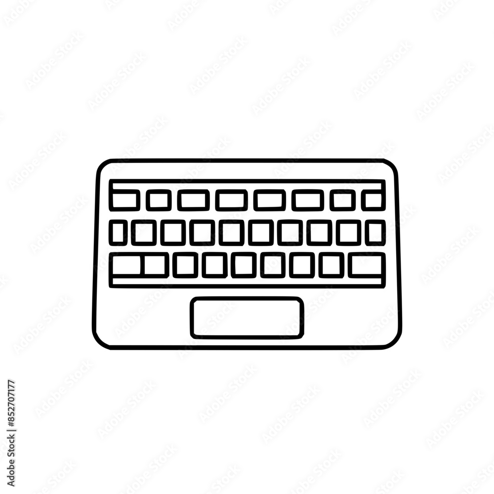 blank computer keyboard svg, svg files for cricut, keyboard png ...
