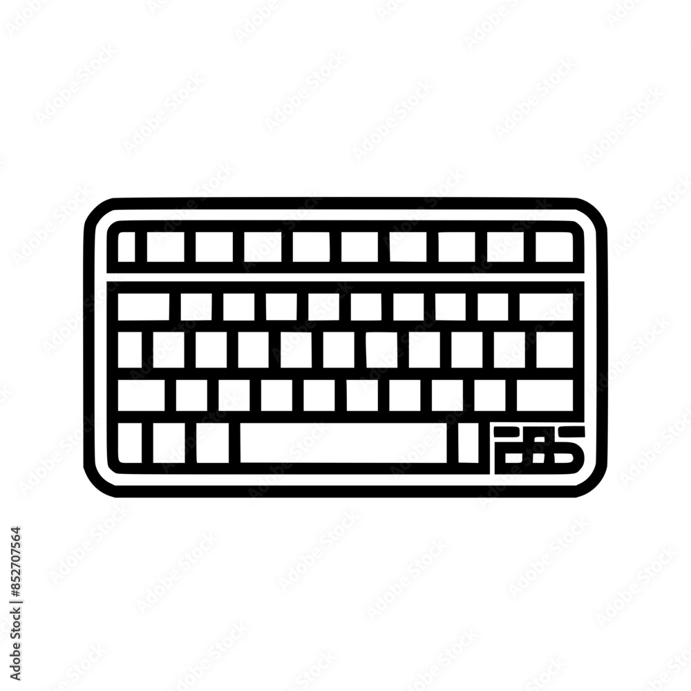 blank computer keyboard svg, svg files for cricut, keyboard png ...