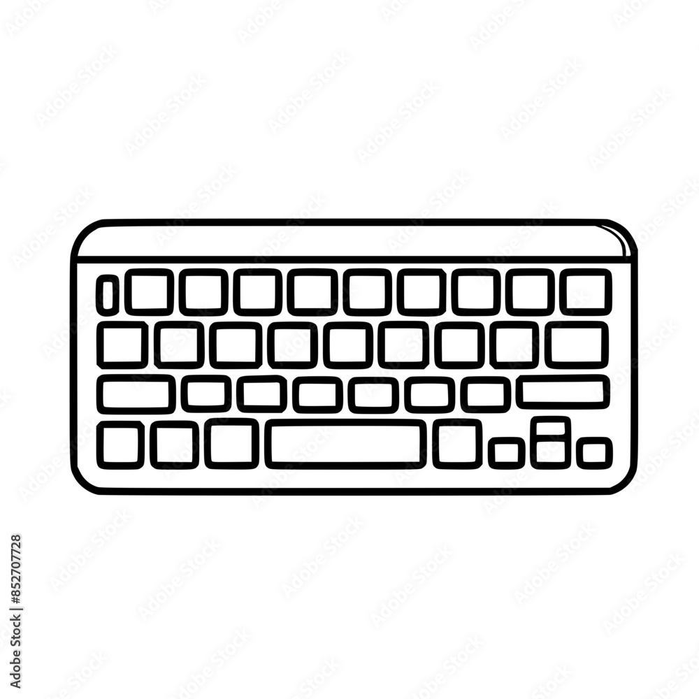 blank computer keyboard svg, svg files for cricut, keyboard png ...