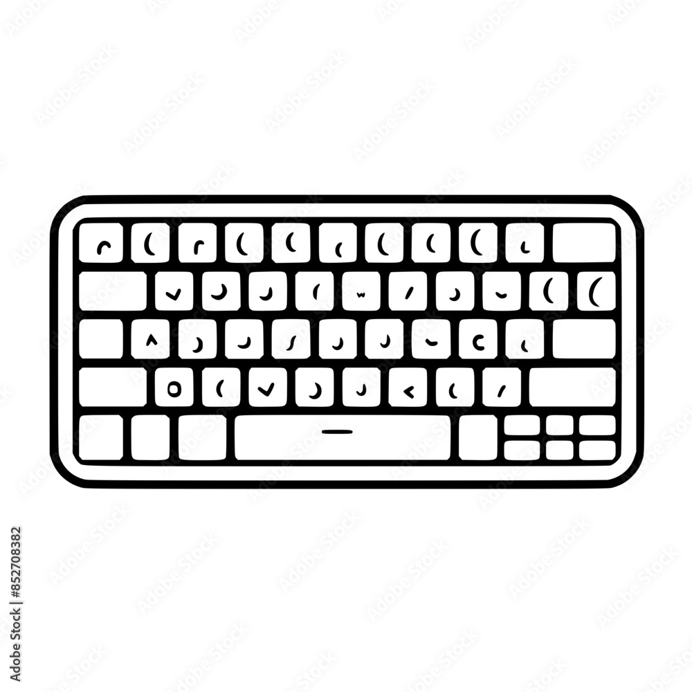 blank computer keyboard svg, svg files for cricut, keyboard png ...