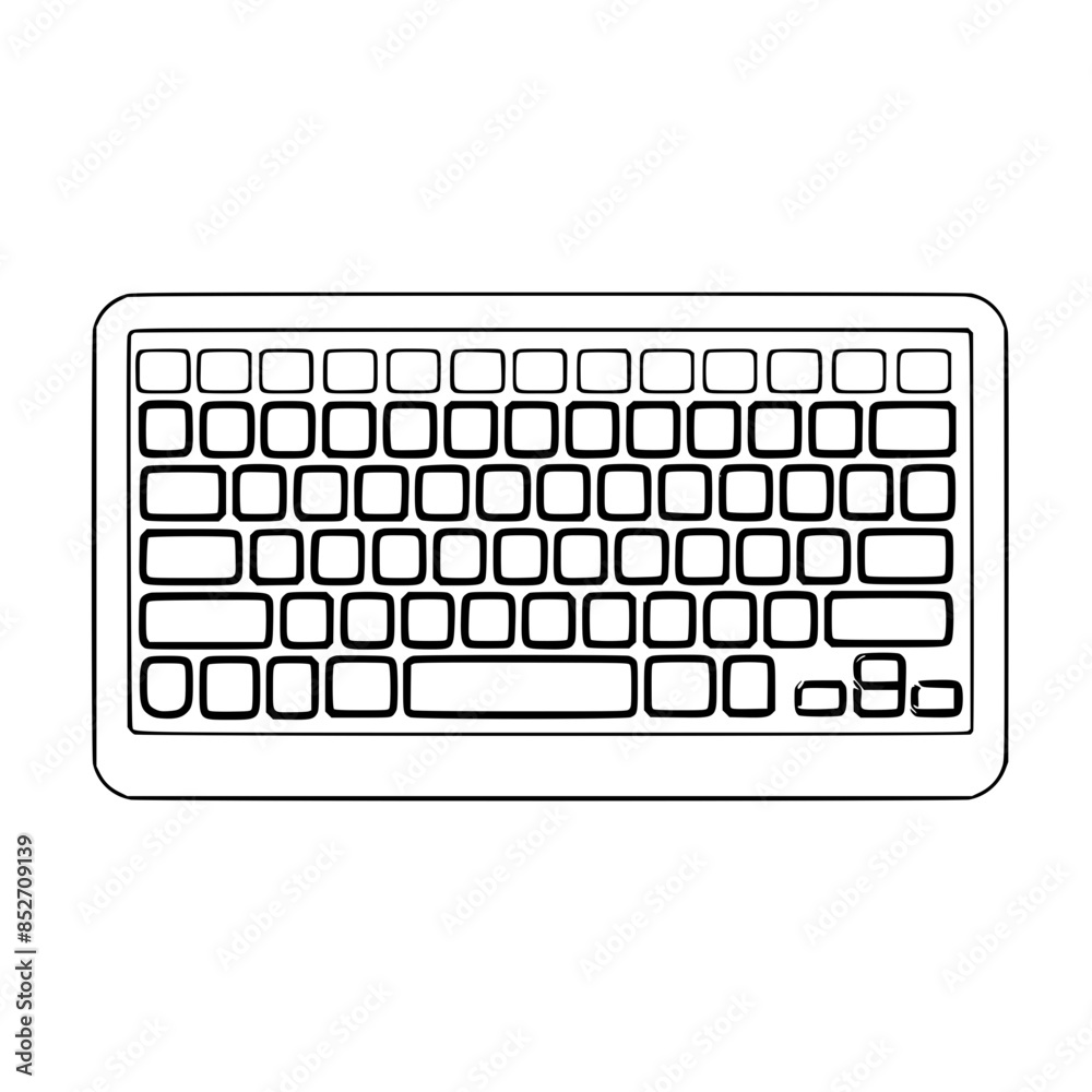 blank computer keyboard svg, svg files for cricut, keyboard png ...