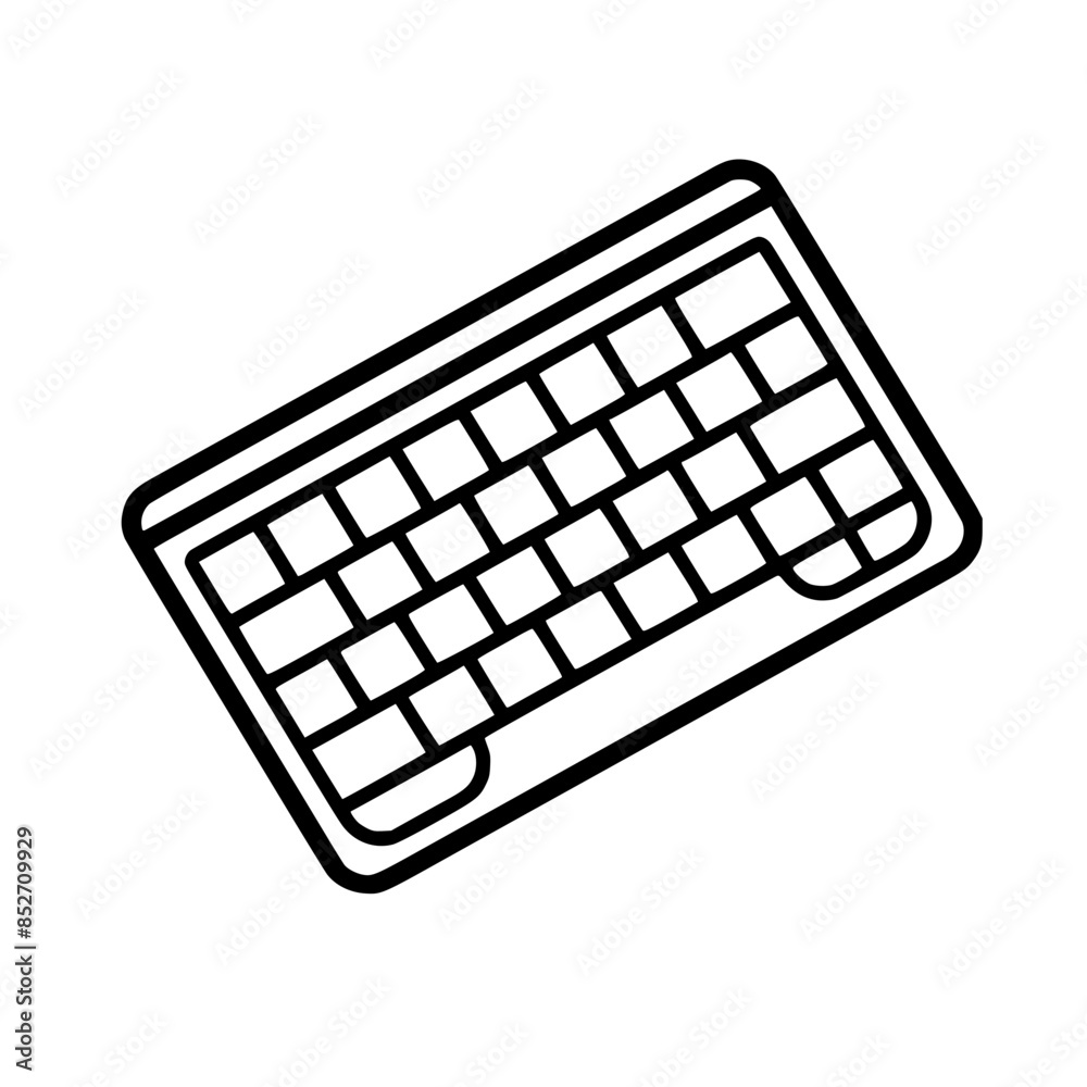 Vektor blank computer keyboard svg, svg files for cricut, keyboard png ...