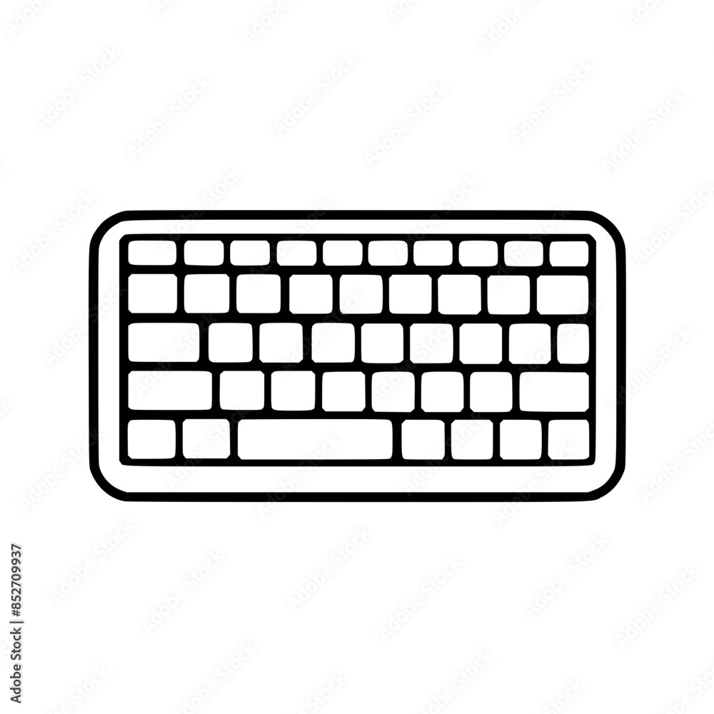 blank computer keyboard svg, svg files for cricut, keyboard png ...