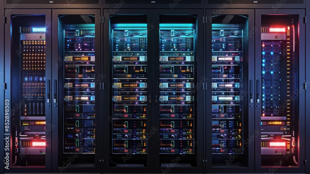 Server racks with integrated power management systems, nextgen data ...