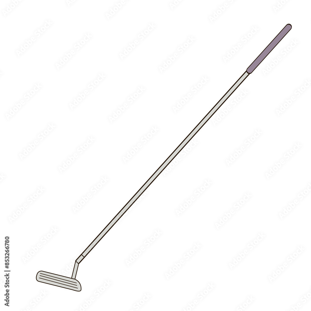 golf club putters color vector illustration Stock Vector | Adobe Stock