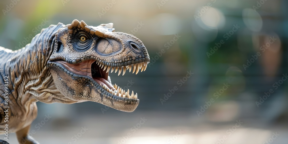 Tyrannosaurus rex Large carnivorous dinosaur iconic in paleontology ...