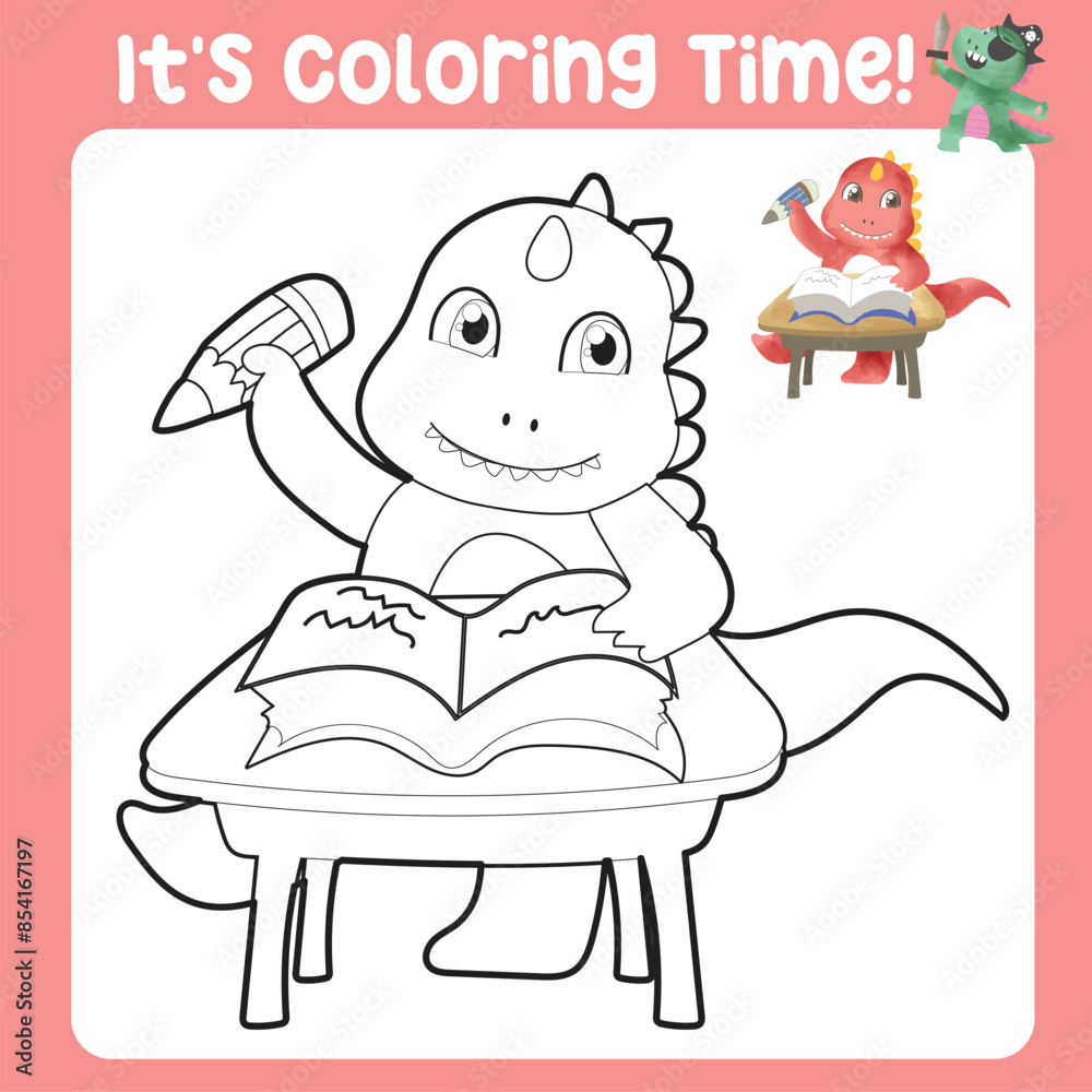 Coloring worksheet page. Educational printable coloring worksheet ...