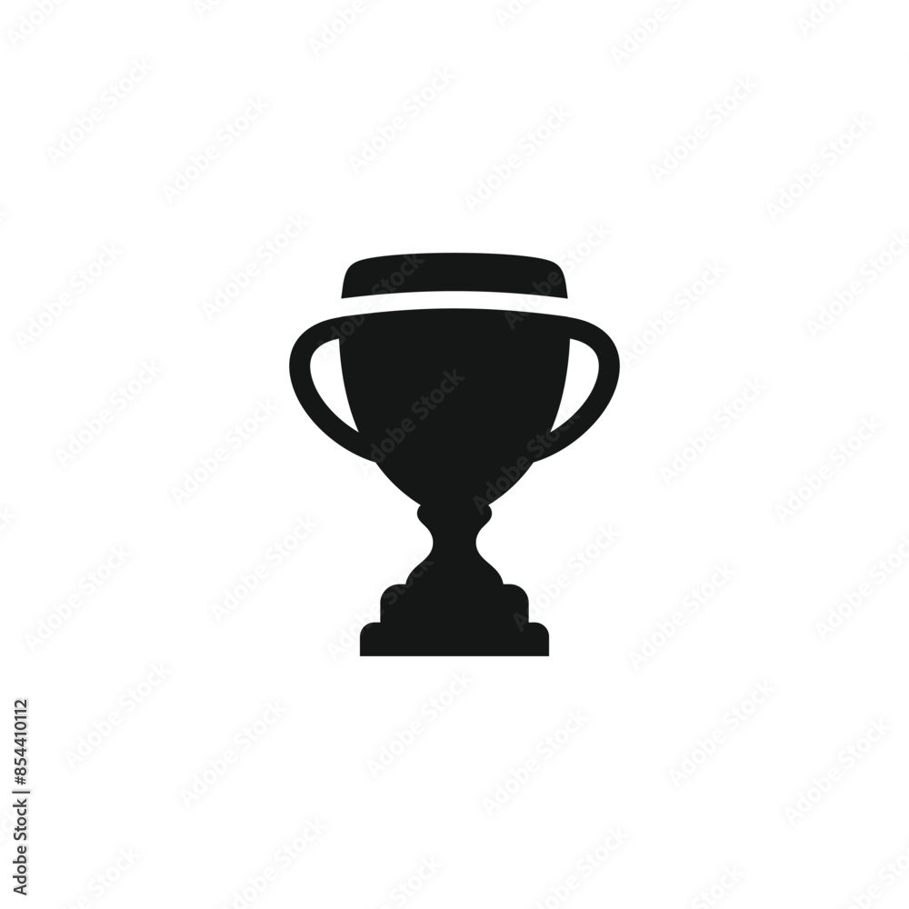 Trophy icon vector. EPS 10 editable vector Stock Vector | Adobe Stock