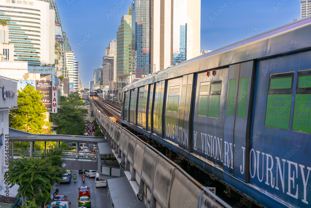 Saturday 16 June 2024 BKK BTS Bangkok Mass Transit System Sky train ...