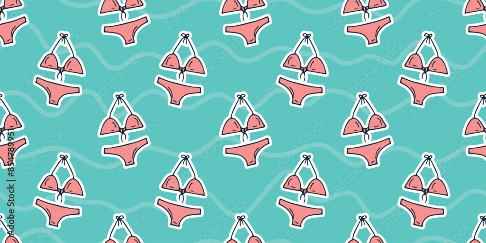 background. drawing. seamless pattern. the pattern. seamless. beach ...