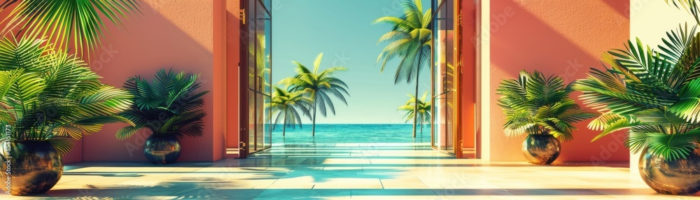 Shading devices for passive cooling in a tropical resort, enhancing ...