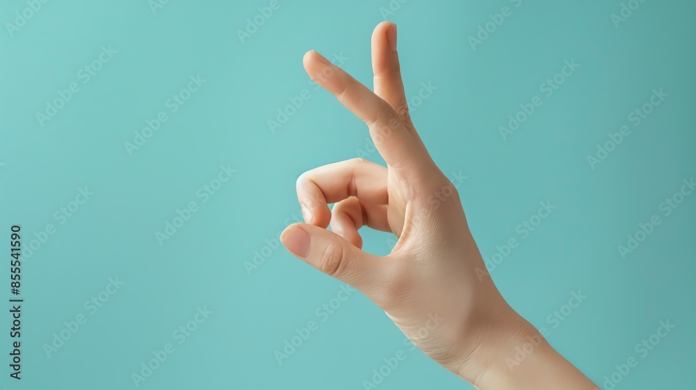 deaf person hand gesture, Deaf people's hand gestures, greeting the ...