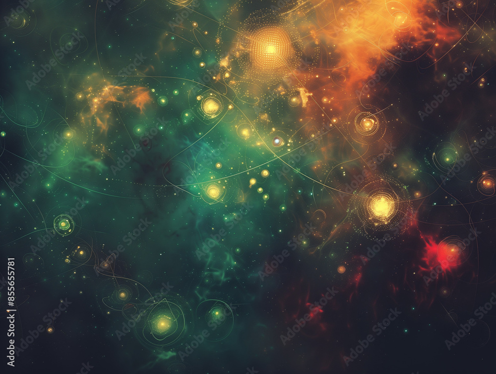 Luminous Cosmic String Theory Wallpaper as a Space Concept for Advanced ...