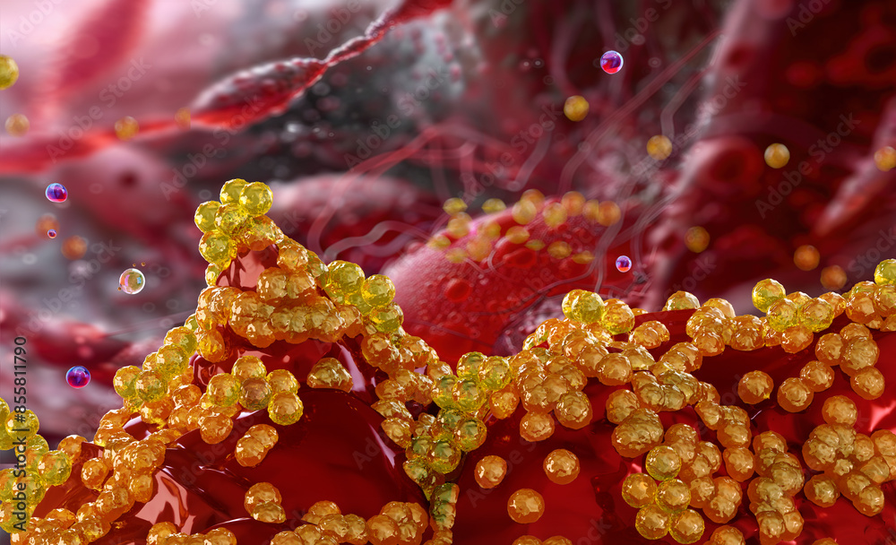 Illustration Stock Staphylococcus bacteria, gram-positive cocci cells ...