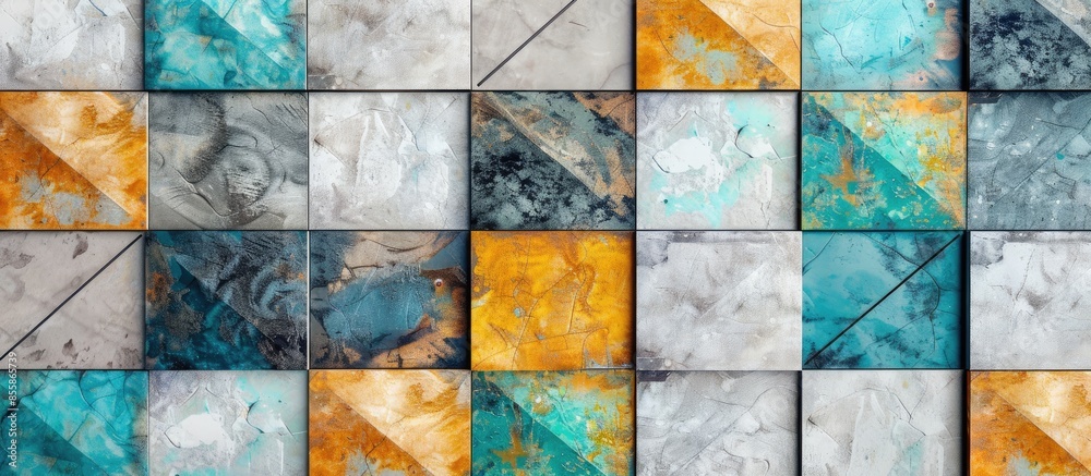 Multicolor digital wall tiles design for interior abstract home decor ...