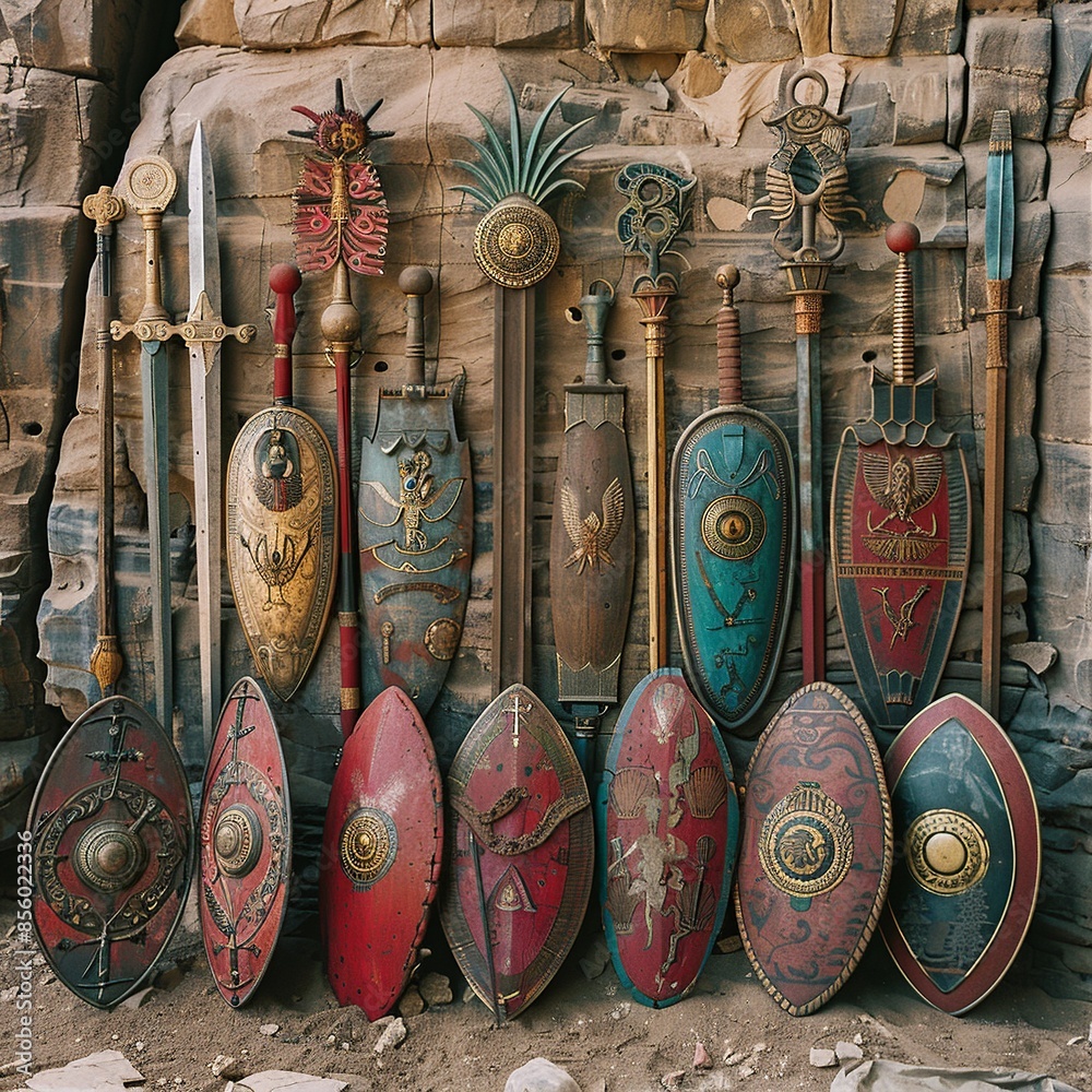 Explore the historical depiction of Ancient Egyptian weaponry during ...