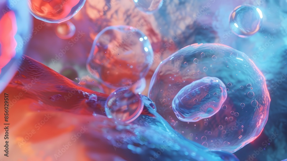 Captivating Cinematic Visualization of Lipolysis Process in Adipose ...